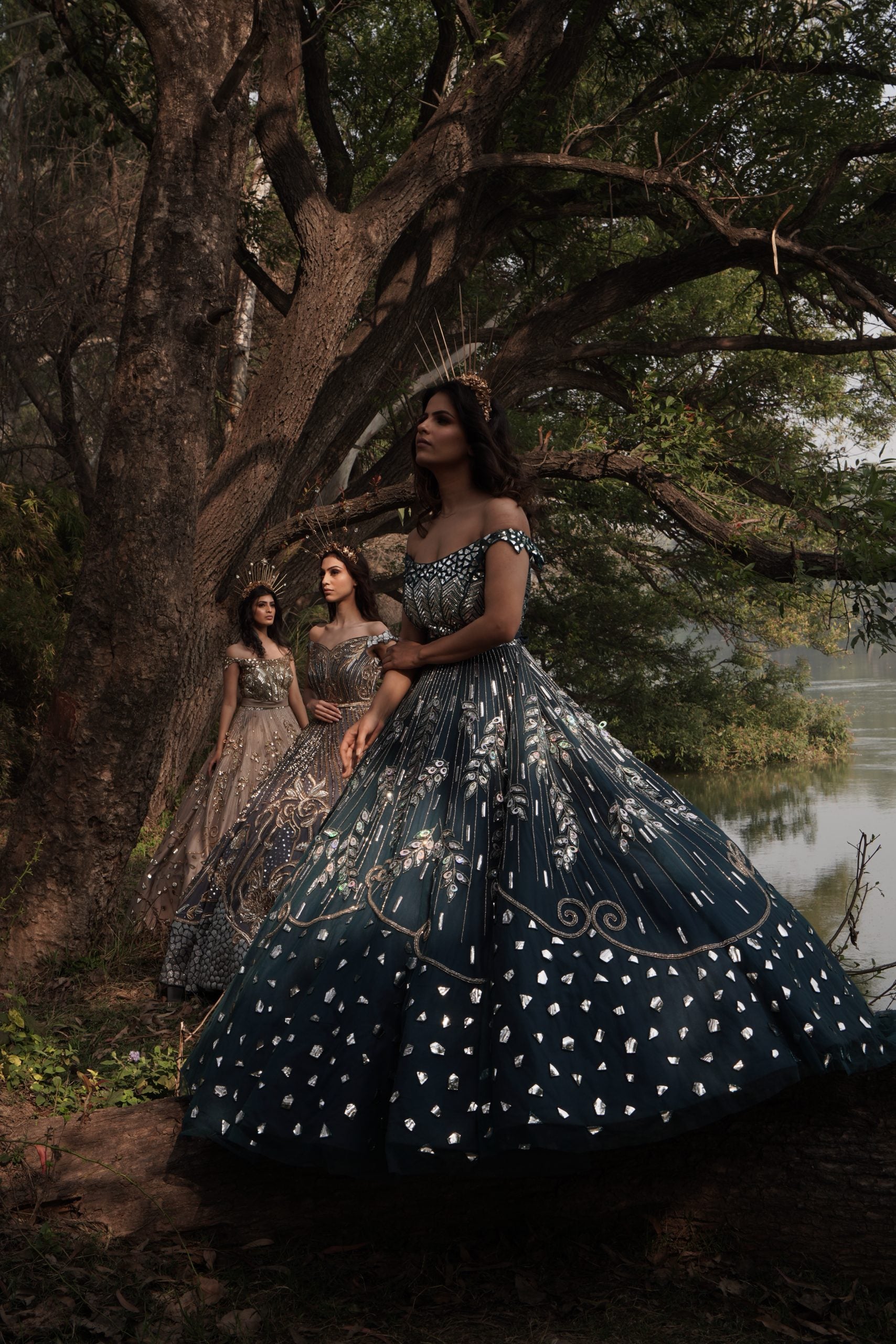 Turquoise Gown - Megaléio Collection – Eli-and-kim